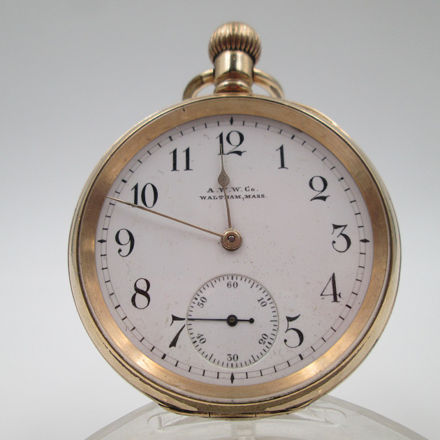 American Waltham Dennison Pocket Watch Gold Plated 1920s | El ...