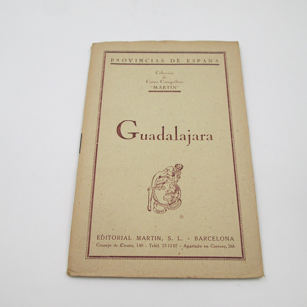 Chorographic Charts Coated Fabric Guadalajara Map 1950 | El ...