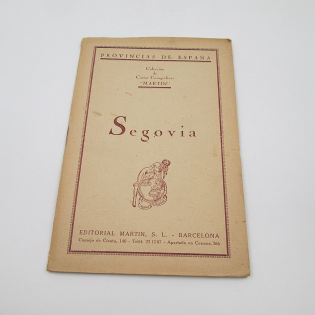 Chorographic Charts Coated Fabric Segovia Map 1963 | El Coleccionista ...