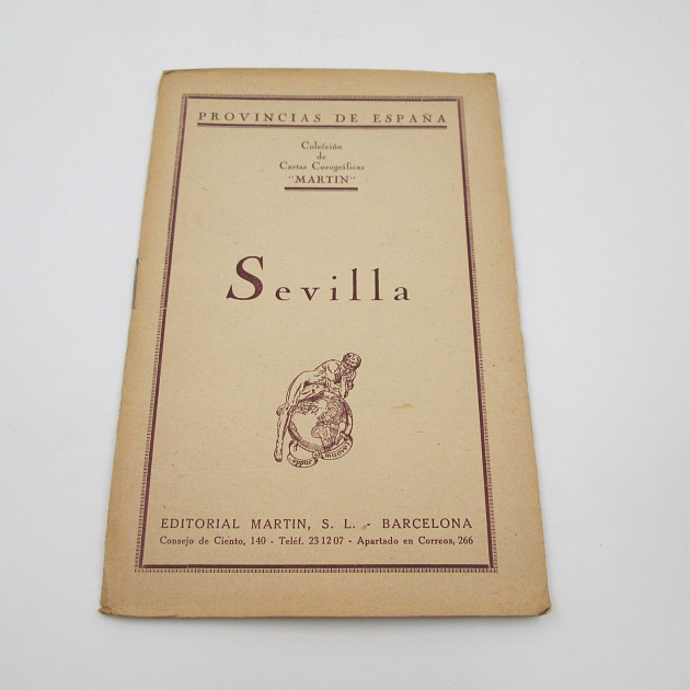 Chorographic Charts Coated Fabric Sevilla Map 1963 | El Coleccionista ...