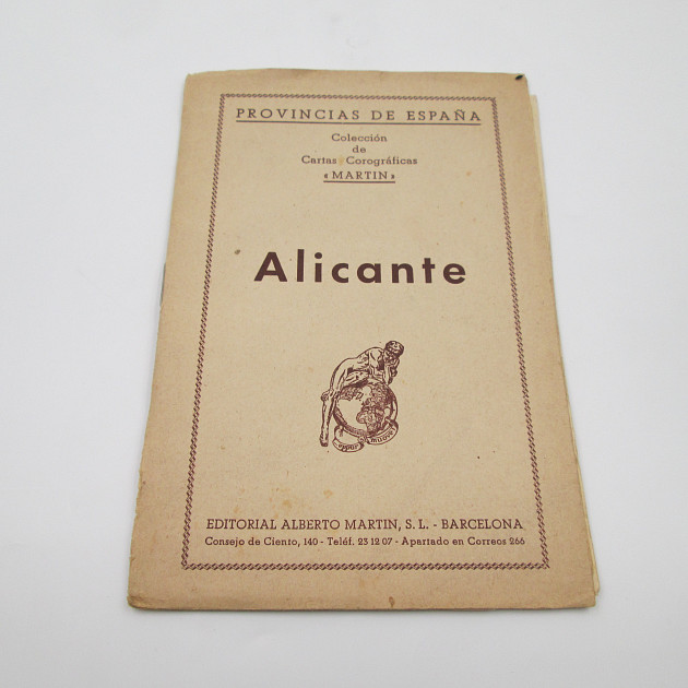 Chorographic Charts Alicante Maps Martin Publisher 1956 | El ...