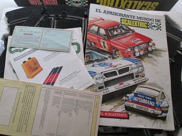 circuito scalextric gp-16 coches ligier js 11 exin 1980