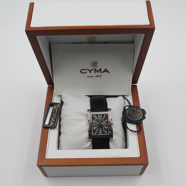 Cyma Le Locle Caja Rectangular Acero Inoxidable Estuche. | El ...