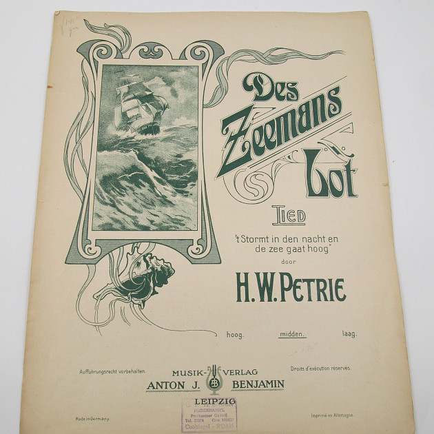 Des Zeemans Lot Partitura Piano Henry Petrie Anton Benjamin | El ...