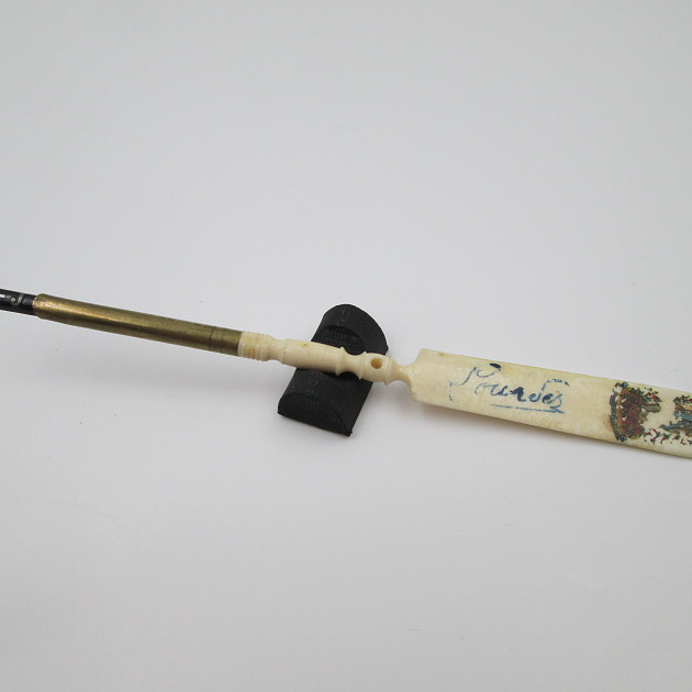 Dip Calligraphy Pen With Letter Opener Painted Bone France | El ...