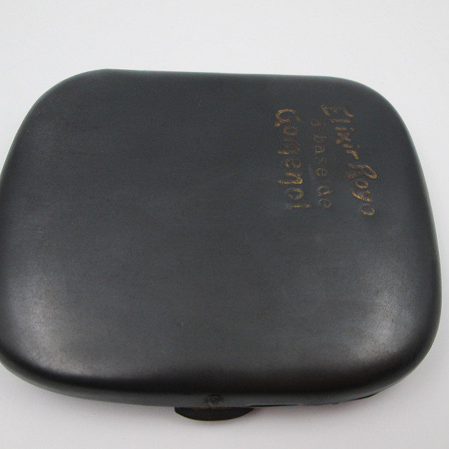 Elixir Royo Gomenol Advertising Cigarette Case Blued Steel | El ...