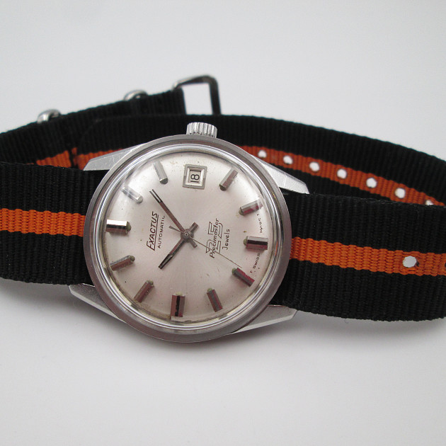 Exactus Precimaster Compressor Steel Automatic Calendar 1970 | El ...