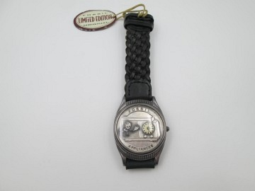 fossil appliances limited edition series radio quartz steel