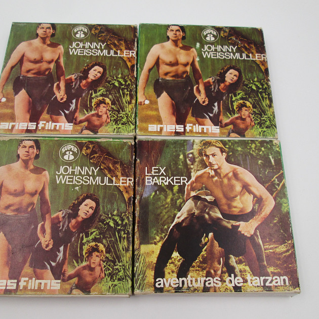 Four Adventures Of Tarzan Colour Films Aries Film Super 8 | El ...