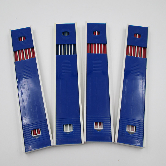 Hb 2mm Pencil Leads Red And Blue Four Boxes Set | El Coleccionista ...