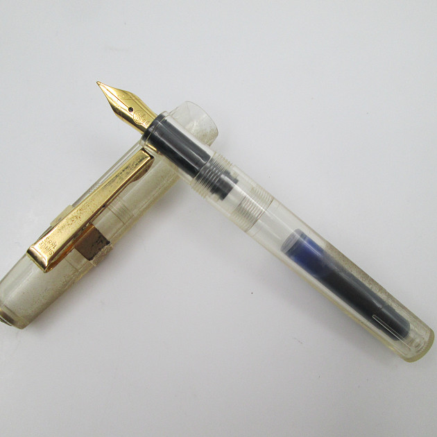 Kaweco Sport Classic Transparent Plastic Gold Plated 2010s | El ...