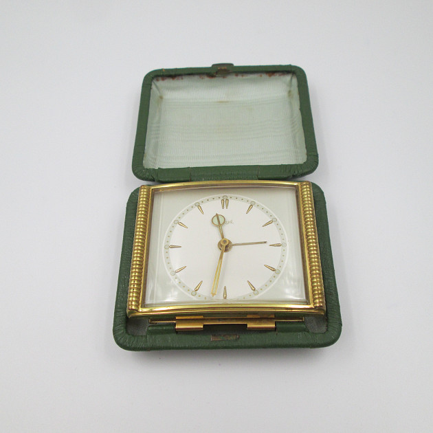 Kienzle Table Desk Alarm Clock Gold Plated Wind-up 1970s | El ...