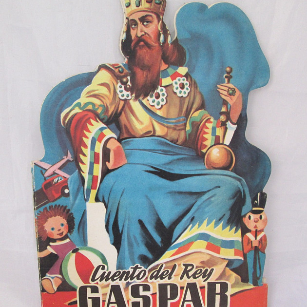 King Gaspar Tale 1960's Exclusivas Ferma Die-cut Book Fariñas | El ...