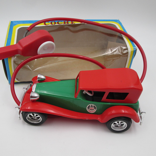 La Paz Toys Police Car Plastic Spring And Flywheel 1970 | El ...