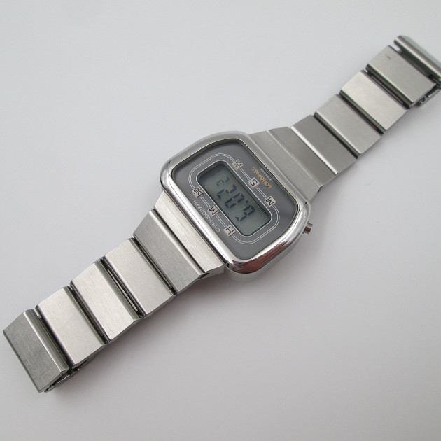 Longines Digital Chronograph Stainless Steel Quartz Bracelet | El ...