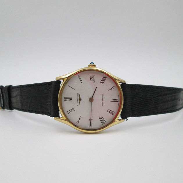 Longines Ultra Thin Steel Gold Plated Automatic Date 1978s | El ...