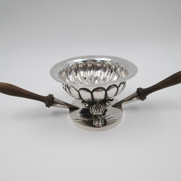 Manual Cigarette Burner Sterling Silver And Wood Handles | El ...