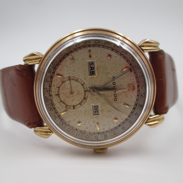 Movado Calendograph 18k Gold 1940 Manual Wind | El Coleccionista Ecléctico