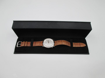 oris classic xxl worldtimer automatic steel box 2011s