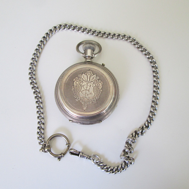 Pascual Marques Hunter-case Pocket Watch Silver 1890 | El Coleccionista ...