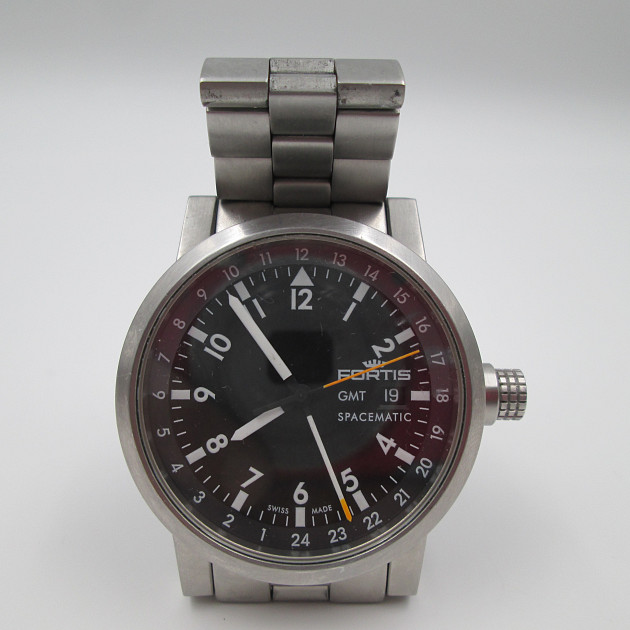 Fortis Spacematic Gmt Calendar Steel Bracelet 20 Atm | El Coleccionista ...