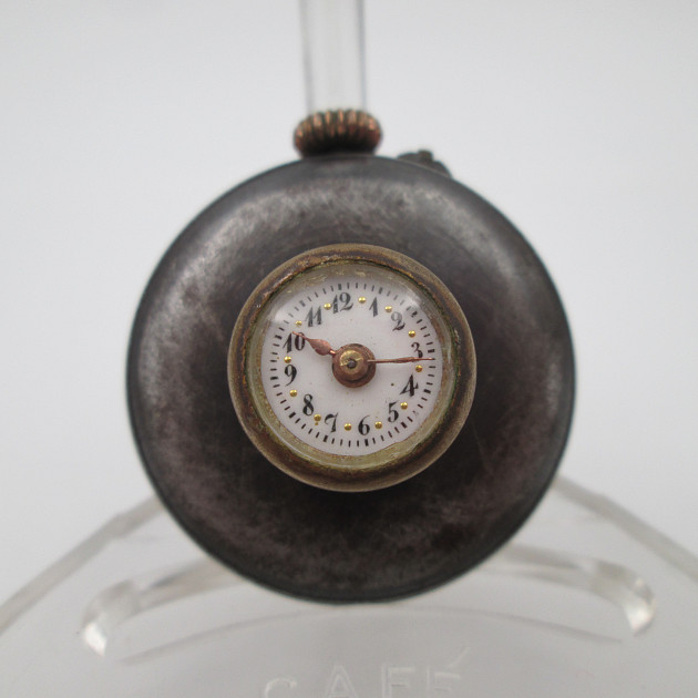 Reloj Solapa Hierro Y Metal Dorado Remontoir 1890 | El Coleccionista ...