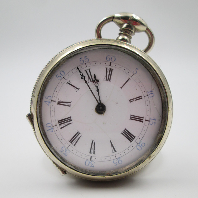 Robin Geneve Pocket Watch Gold Plated Ornate Back Key-wind | El ...