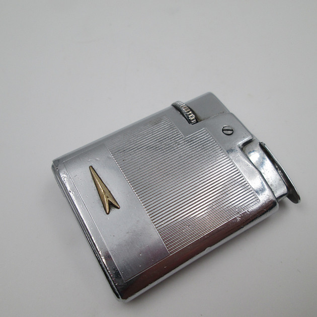 Ronson Varaflame Pocket Butane Lighter Chromed Metal 1950s | El ...