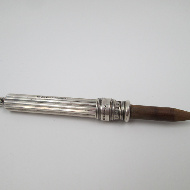 Sampson Mordan Extendable Pencil Sterling Silver 1910s | El ...