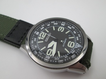 seiko prospex land master automatic calendar compass