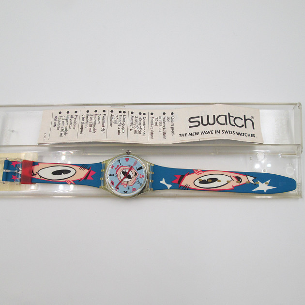 Swatch Gulp Gk139 Colours Plastic Massimo Giacon Quartz 1991 | El Coleccionista Ecléctico
