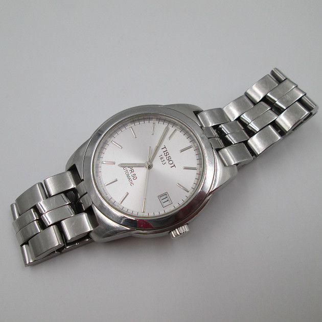 Tissot Pr50 Stainless Steel Bracelet Automatic Grey Dial | El ...