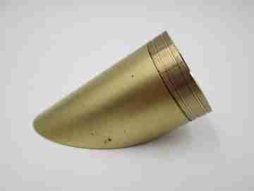 uws cylindrical clock hand winding bronze date 1970