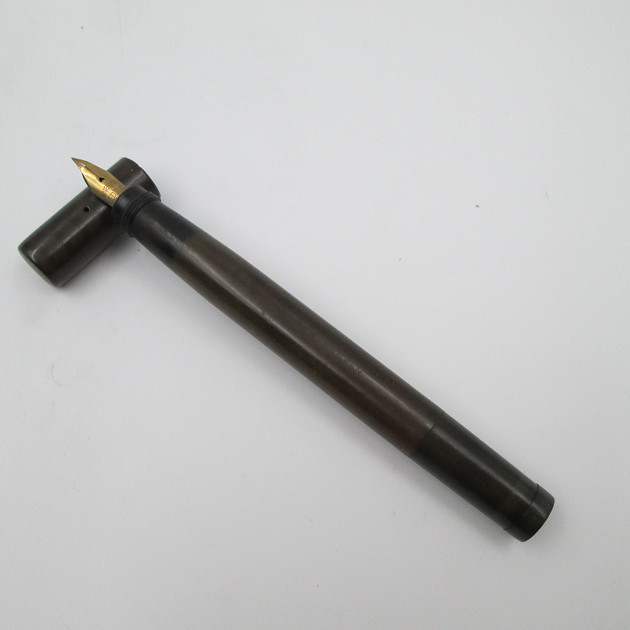 Watermans Ideal Safety 42 Black Hard Rubber 14k Gold Nib | El ...