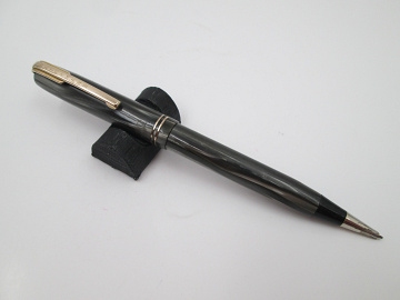 watermans mechanical pencil marble celluloid gold plated