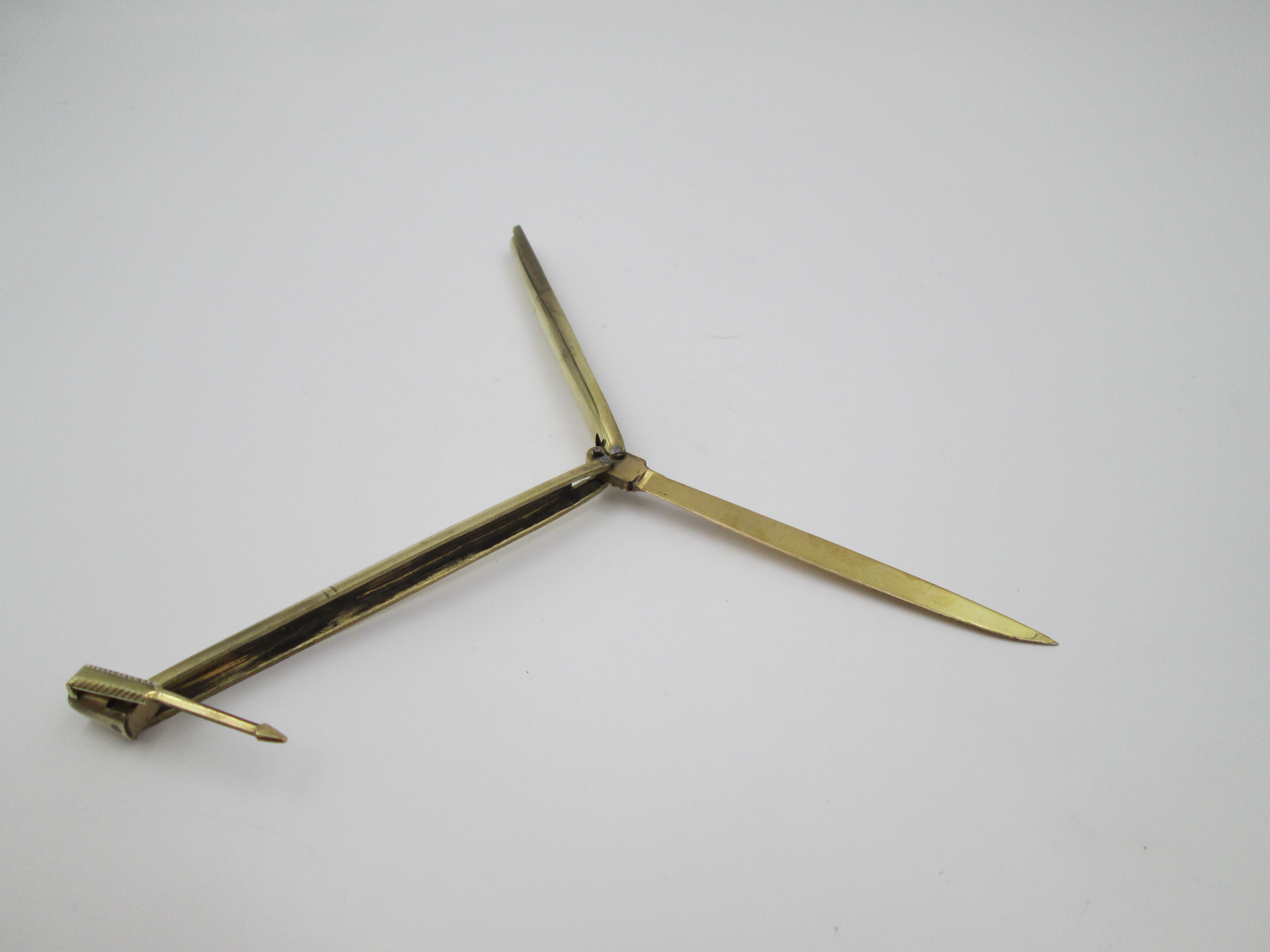 Articulated Folding Ballpoint Pen With Pocket Letter Opener | El ...