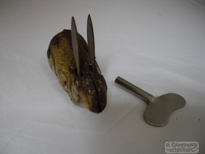 Wind-up Toy Lithographed Tinplate Rabbit Germany 1910 | El ...