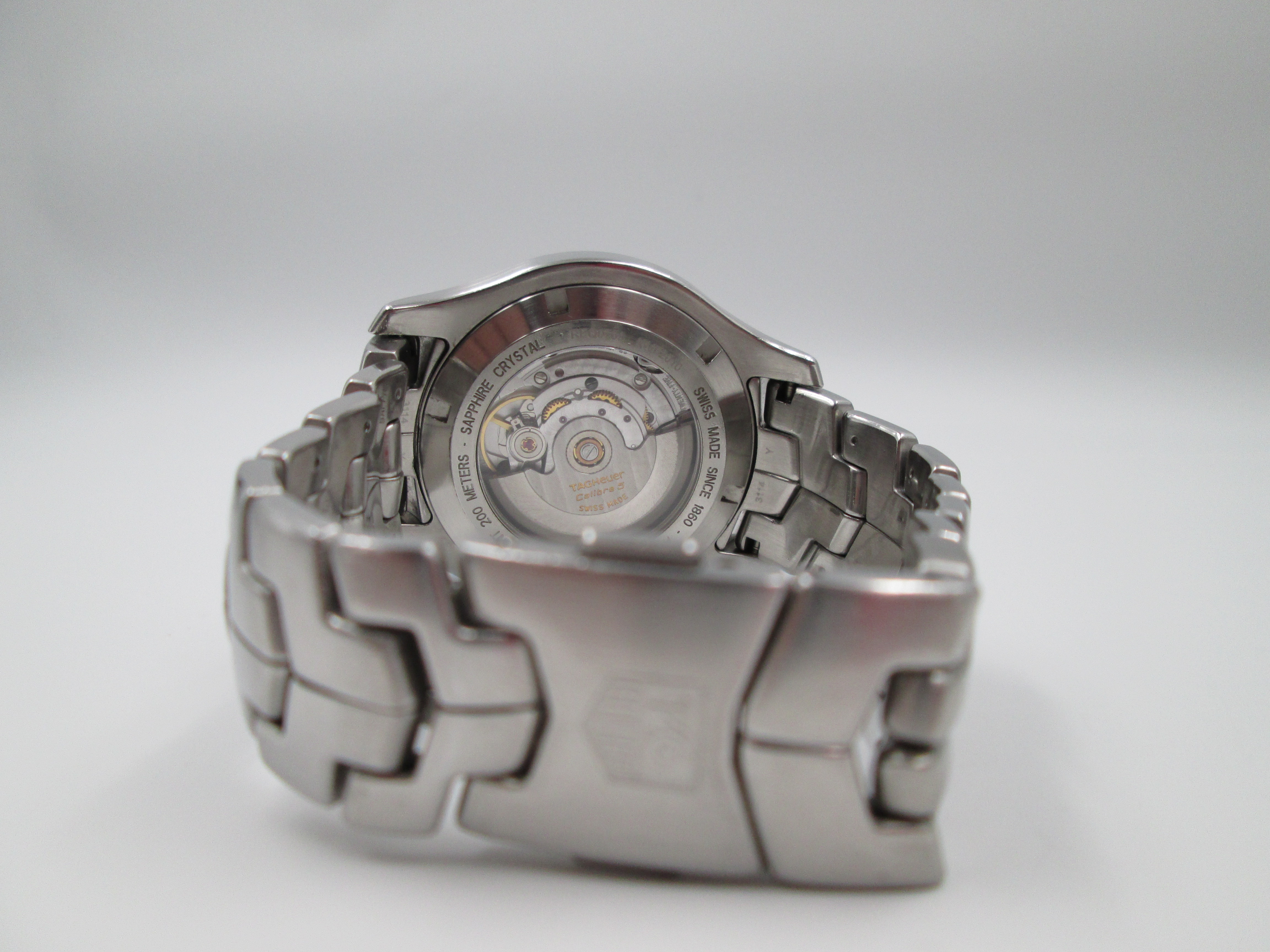 Tag Heuer Link Calibre 5 Automático Acero Dial Azul | El Coleccionista ...