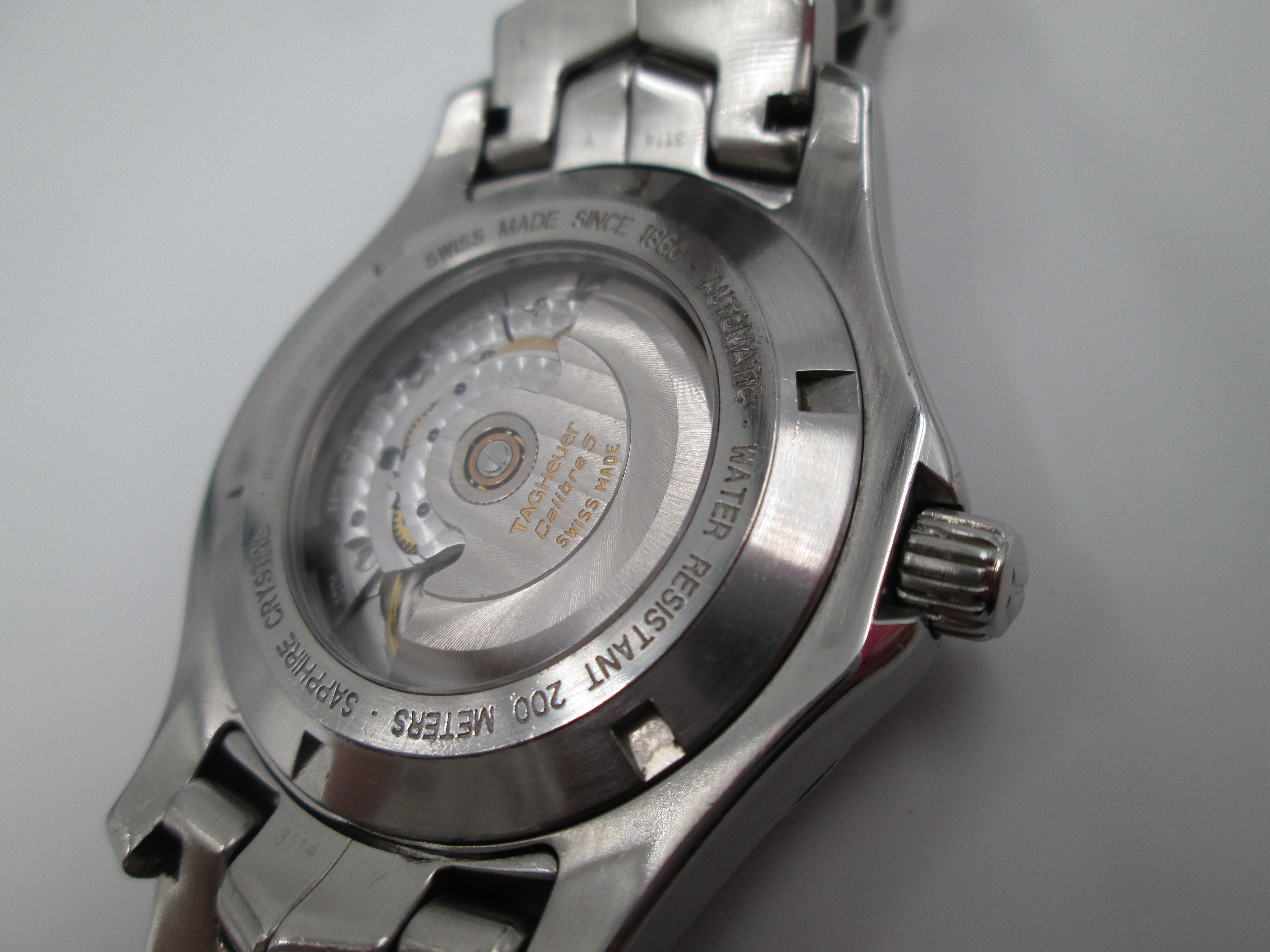 Tag Heuer Link Calibre 5 Automático Acero Dial Azul | El Coleccionista ...
